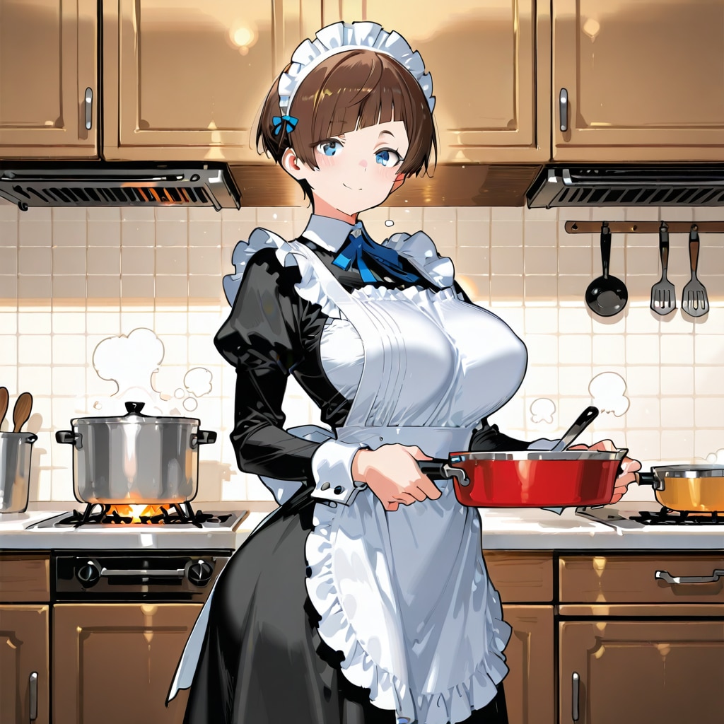 お帰りなさいませ ご飯できましたよ | chichi-pui（ちちぷい）AIイラスト専用の投稿＆生成サイト