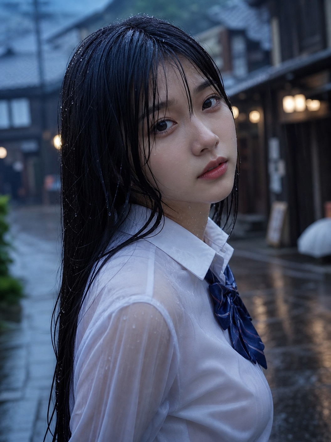 雨 | chichi-pui（ちちぷい）AIグラビア・AIフォト専用の投稿＆生成サイト