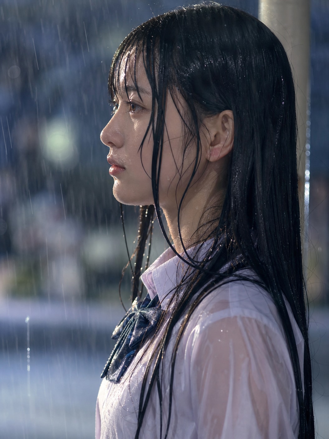 雨 | chichi-pui（ちちぷい）AIグラビア・AIフォト専用の投稿＆生成サイト