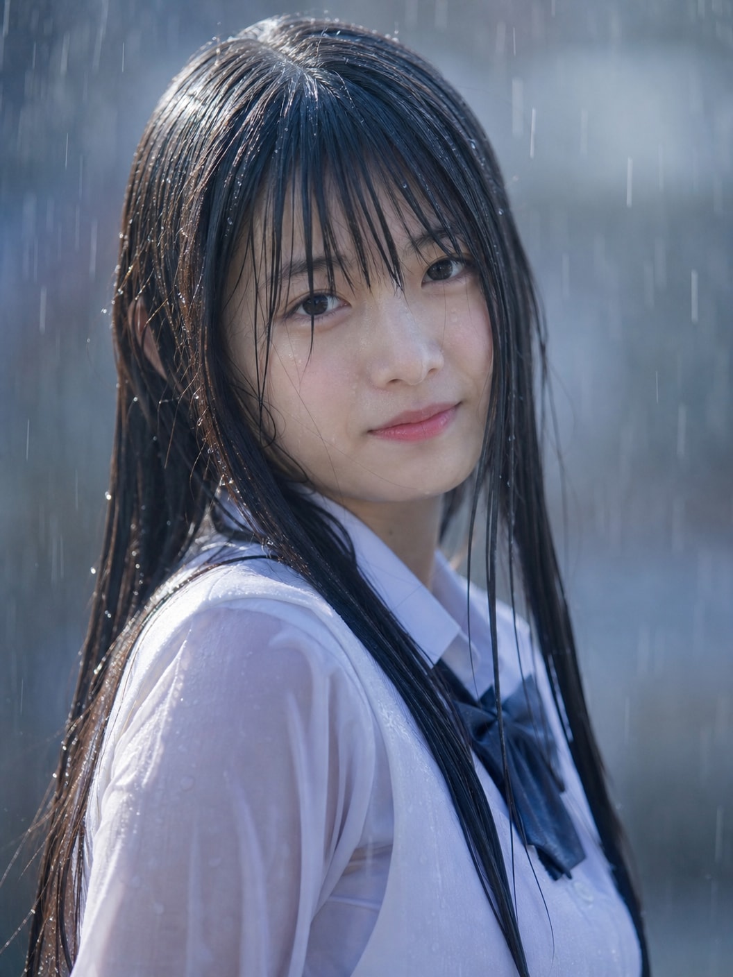 雨 | chichi-pui（ちちぷい）AIグラビア・AIフォト専用の投稿＆生成サイト