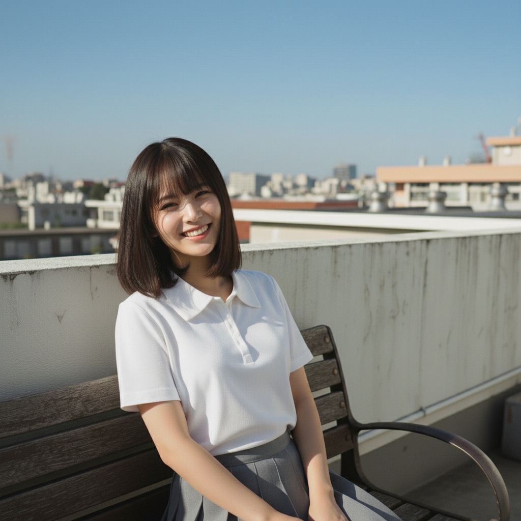 JK_Portrait_1010 | chichi-pui（ちちぷい）AIグラビア・AIフォト専用の投稿＆生成サイト