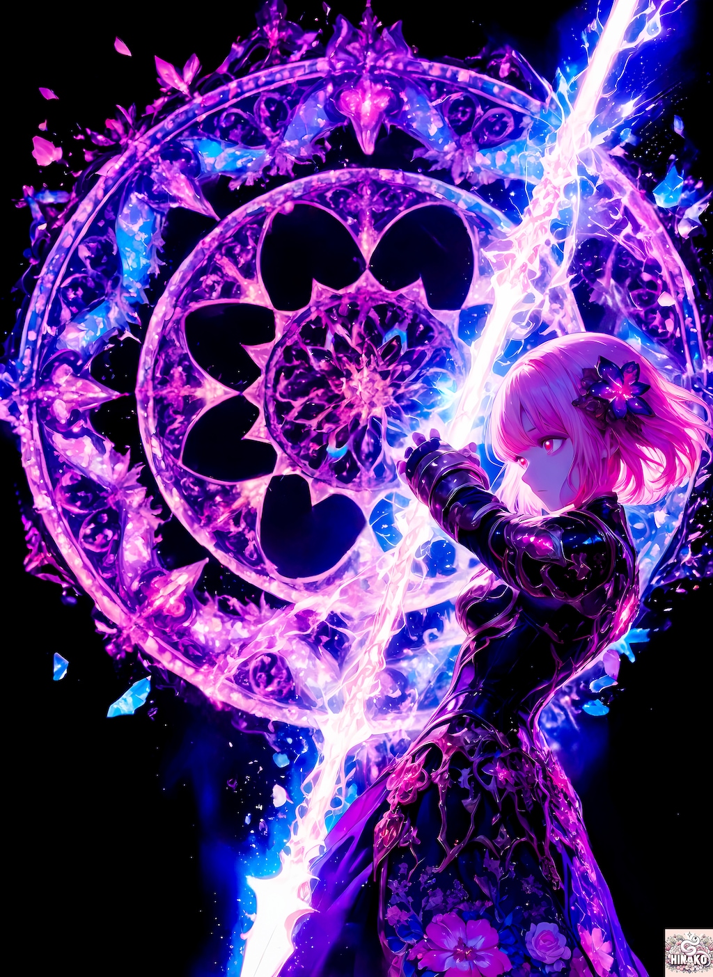 Monday’s Fierce Valkyrie | ちちぷいAIイラスト