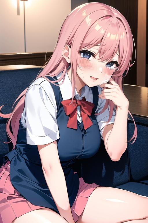 桃髪女子（3） | chichi-pui（ちちぷい）AIイラスト専用の投稿＆生成サイト