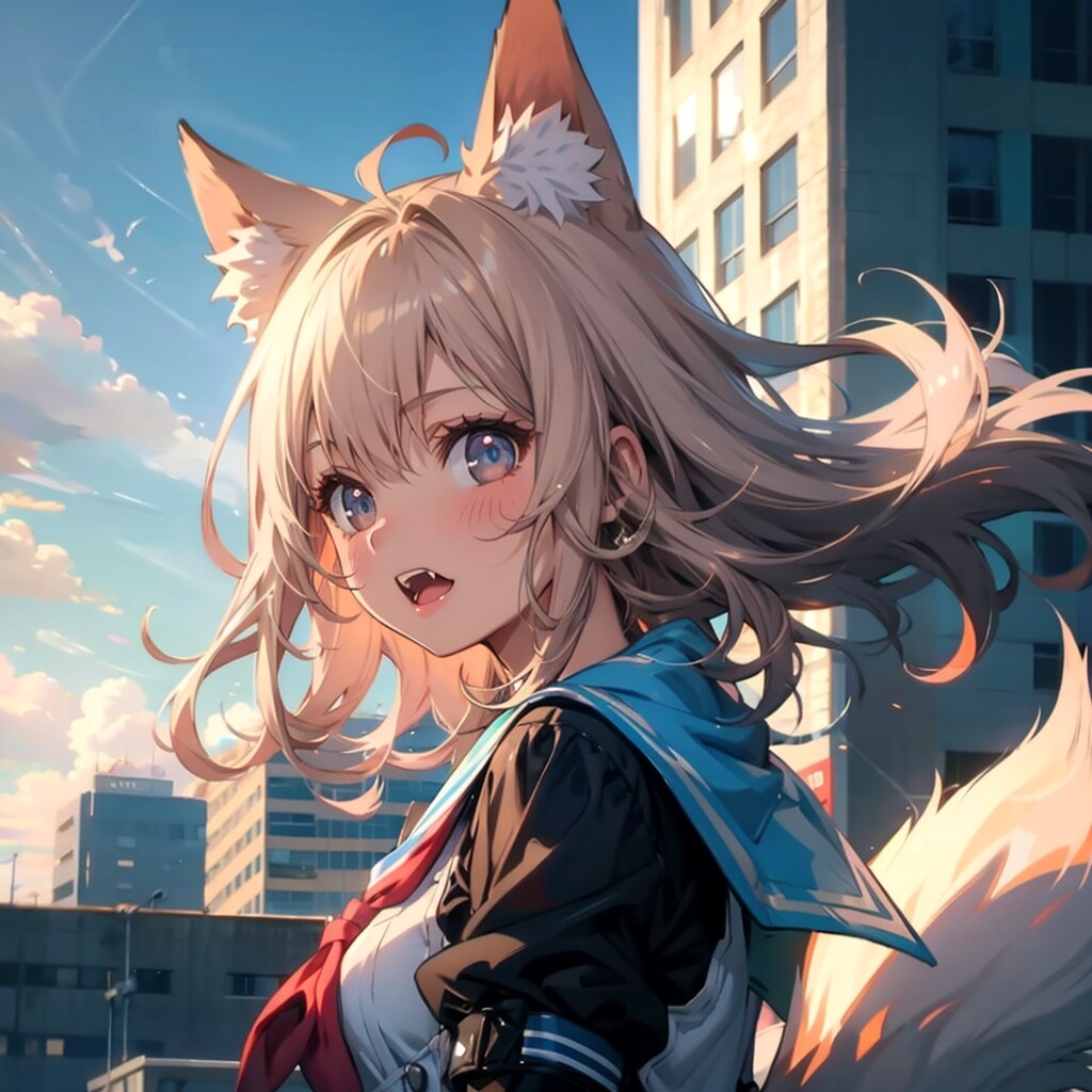 学生狐 | chichi-pui（ちちぷい）AIイラスト専用の投稿＆生成サイト