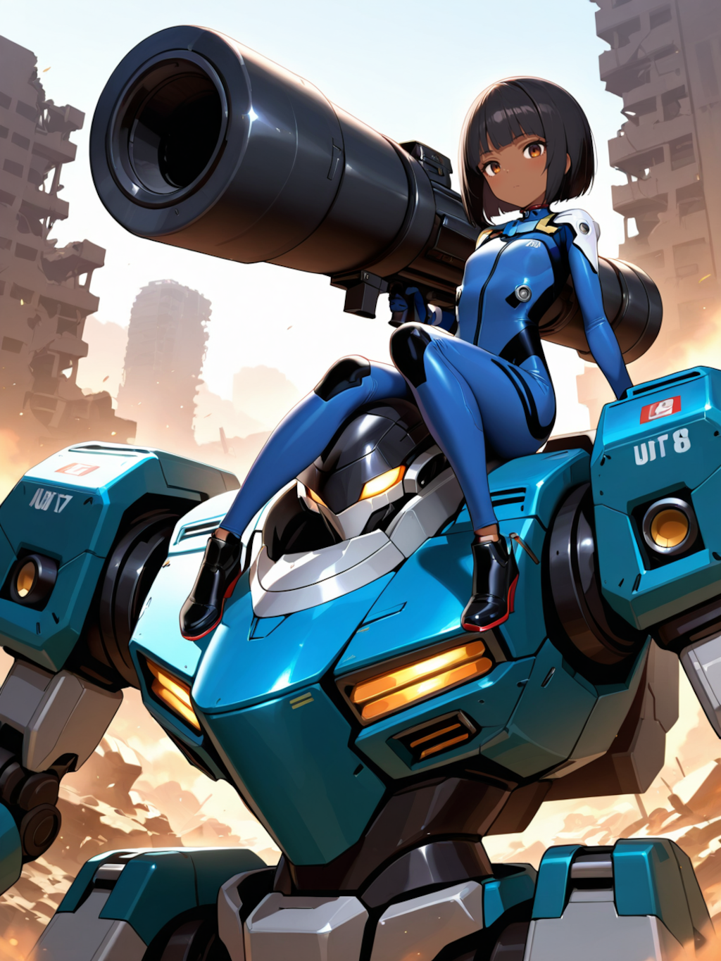 ロボパイリベンジ | chichi-pui（ちちぷい）AIイラスト専用の投稿＆生成サイト