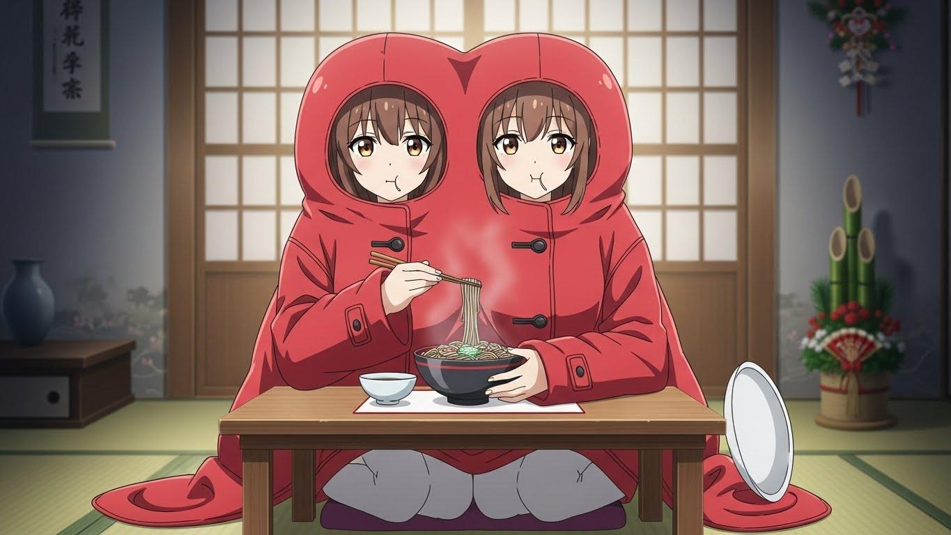 二人羽織を勘違いしているWhisk | chichi-pui（ちちぷい）AIイラスト専用の投稿＆生成サイト