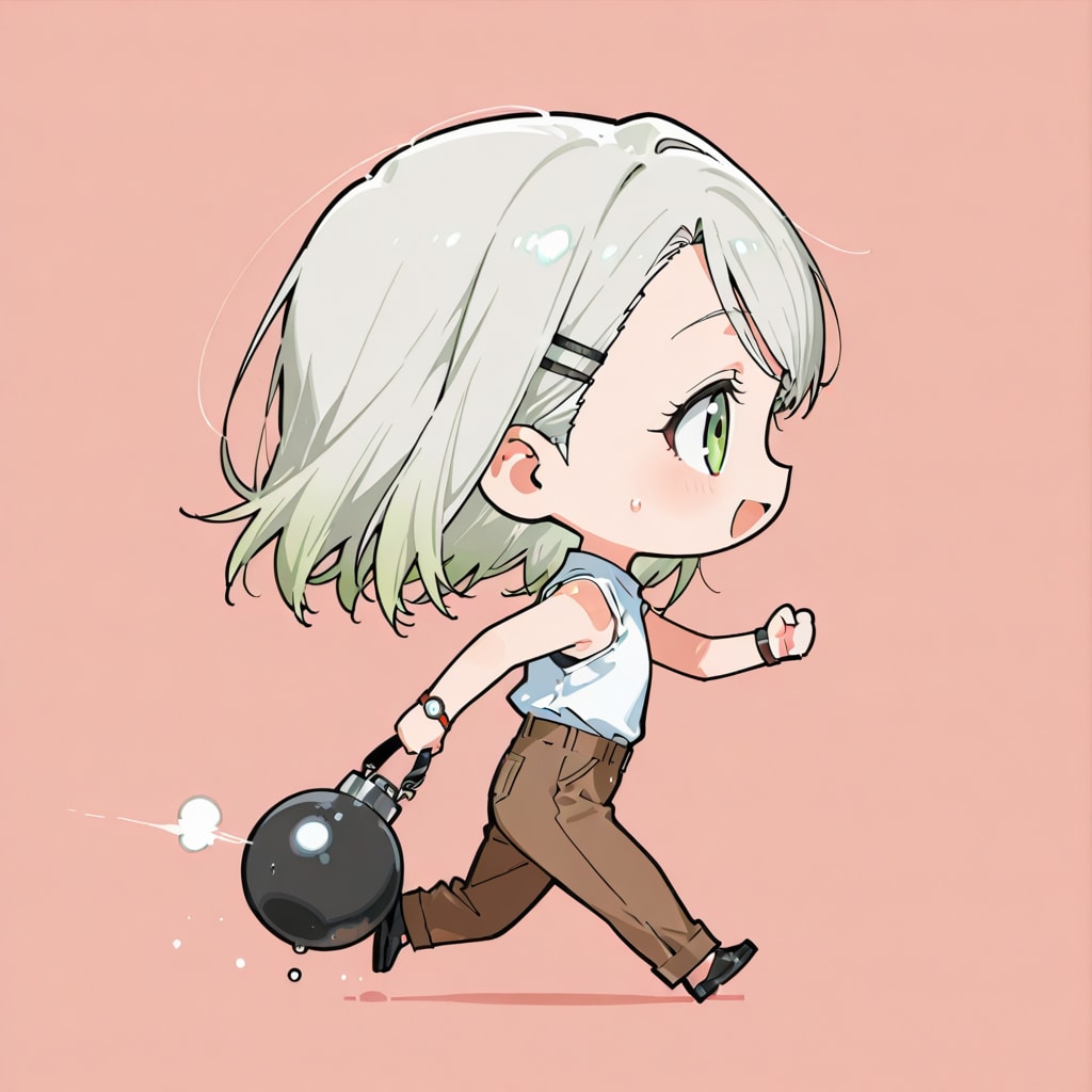 なんか受け取りました？？💣 | chichi-pui（ちちぷい）AIイラスト専用の投稿＆生成サイト