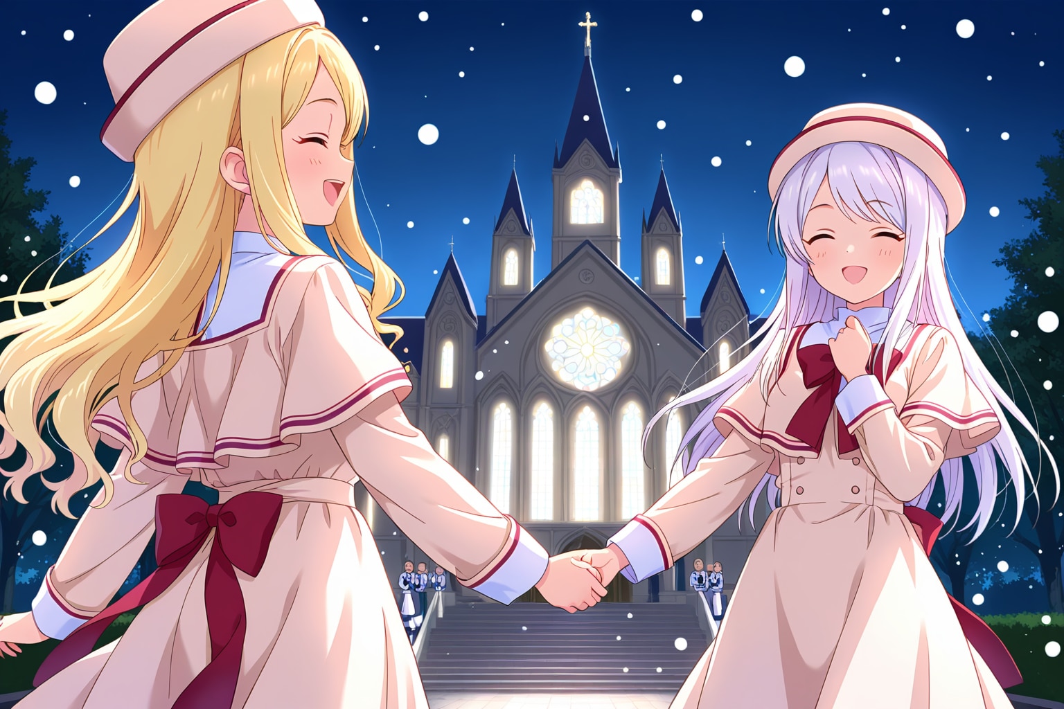 聖なる夜に、聖なる歌を | chichi-pui（ちちぷい）AIイラスト専用の投稿＆生成サイト