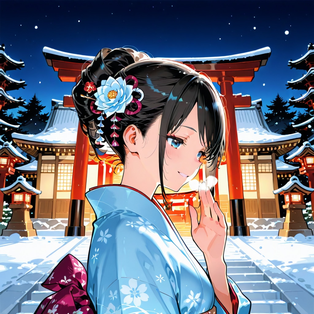 PHOENIXで初詣 | chichi-pui（ちちぷい）AIイラスト専用の投稿＆生成サイト