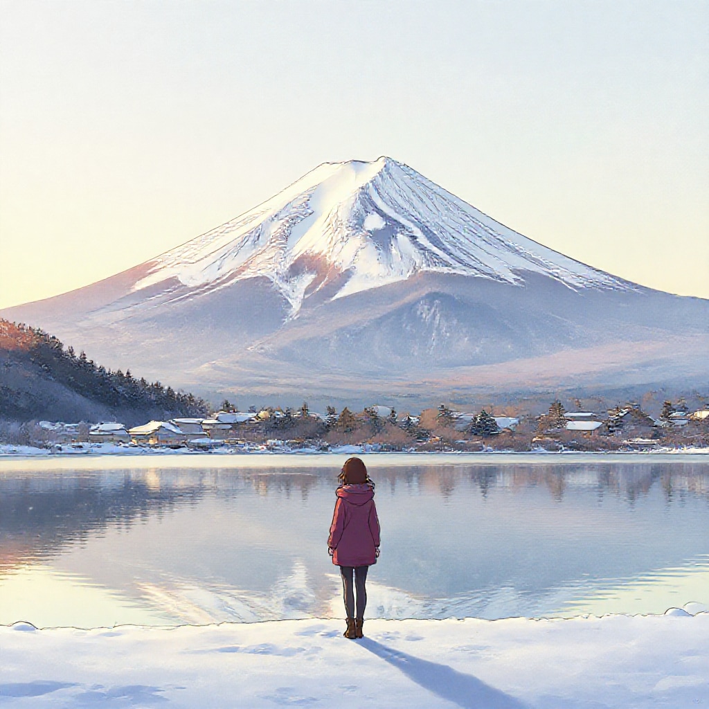 富士山 | chichi-pui（ちちぷい）AIイラスト専用の投稿＆生成サイト