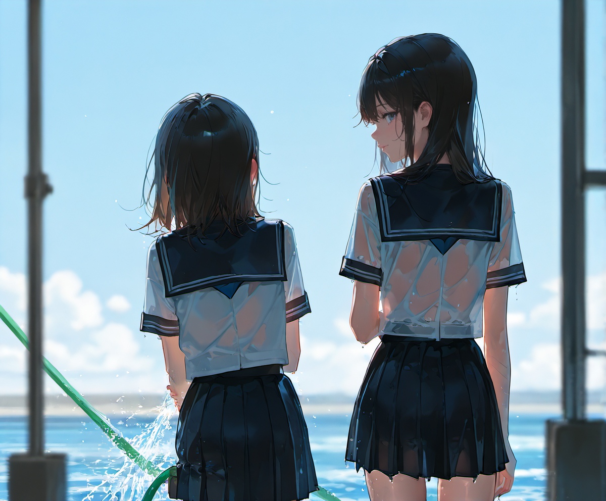 遠い夏の記憶 | chichi-pui（ちちぷい）AIイラスト専用の投稿＆生成サイト