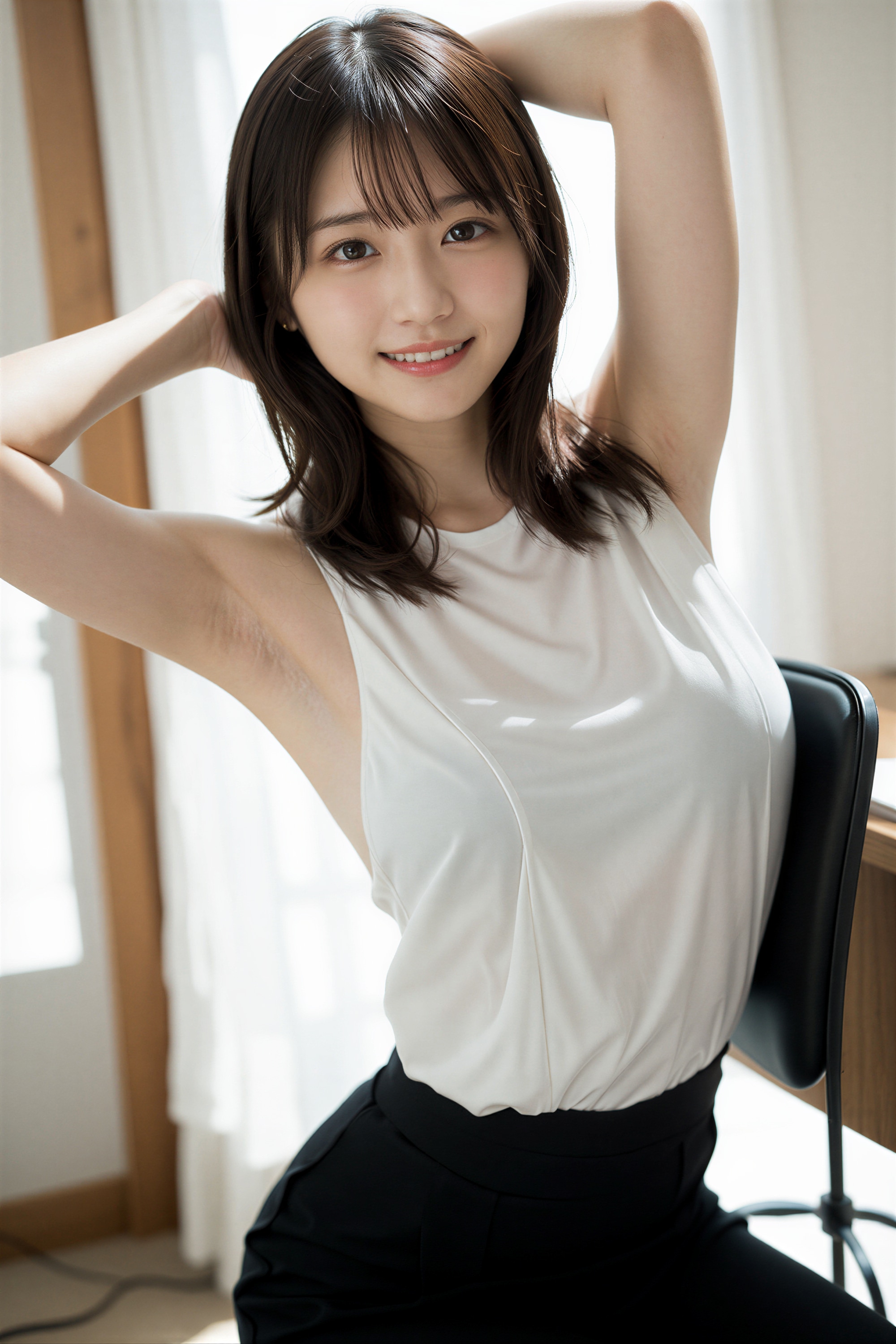 ノースリーブ女子 | chichi-pui（ちちぷい）AIグラビア・AIフォト専用の投稿＆生成サイト