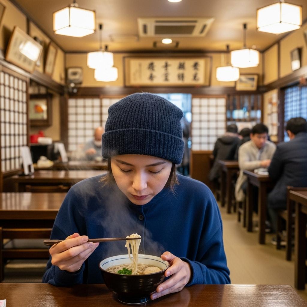 年越しそば | chichi-pui（ちちぷい）AIグラビア・AIフォト専用の投稿＆生成サイト