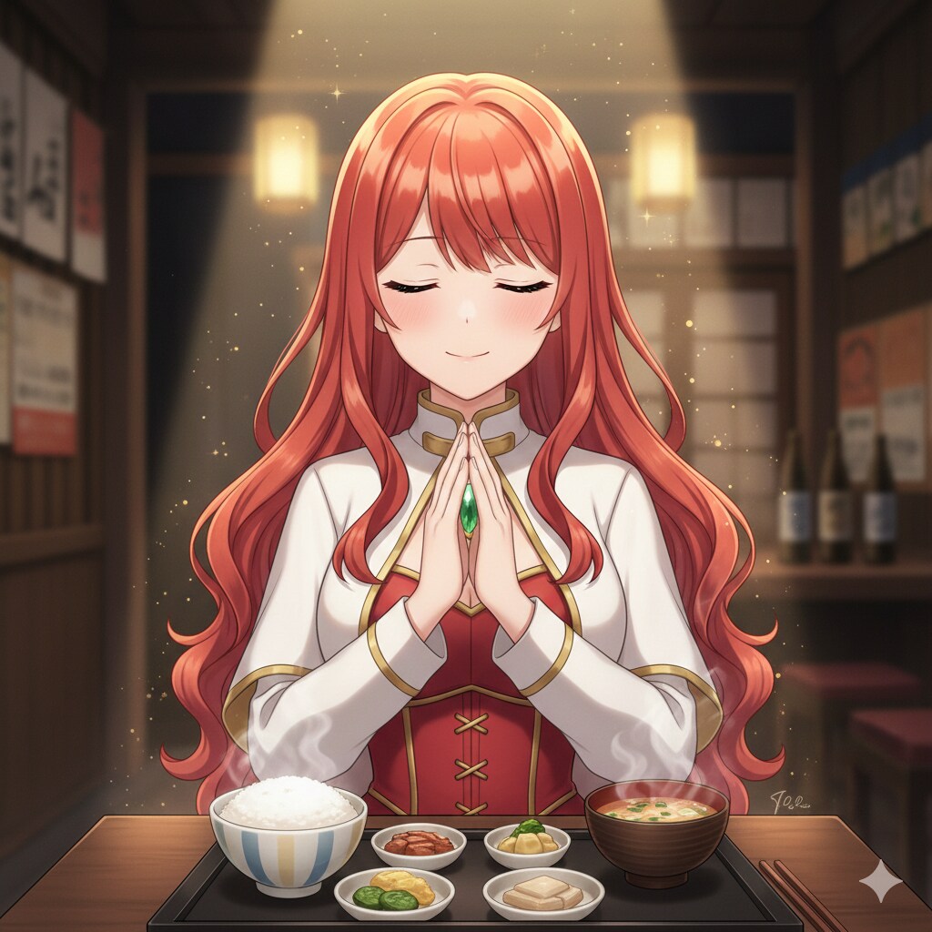 アティ食前の祈り | chichi-pui（ちちぷい）AIイラスト専用の投稿＆生成サイト