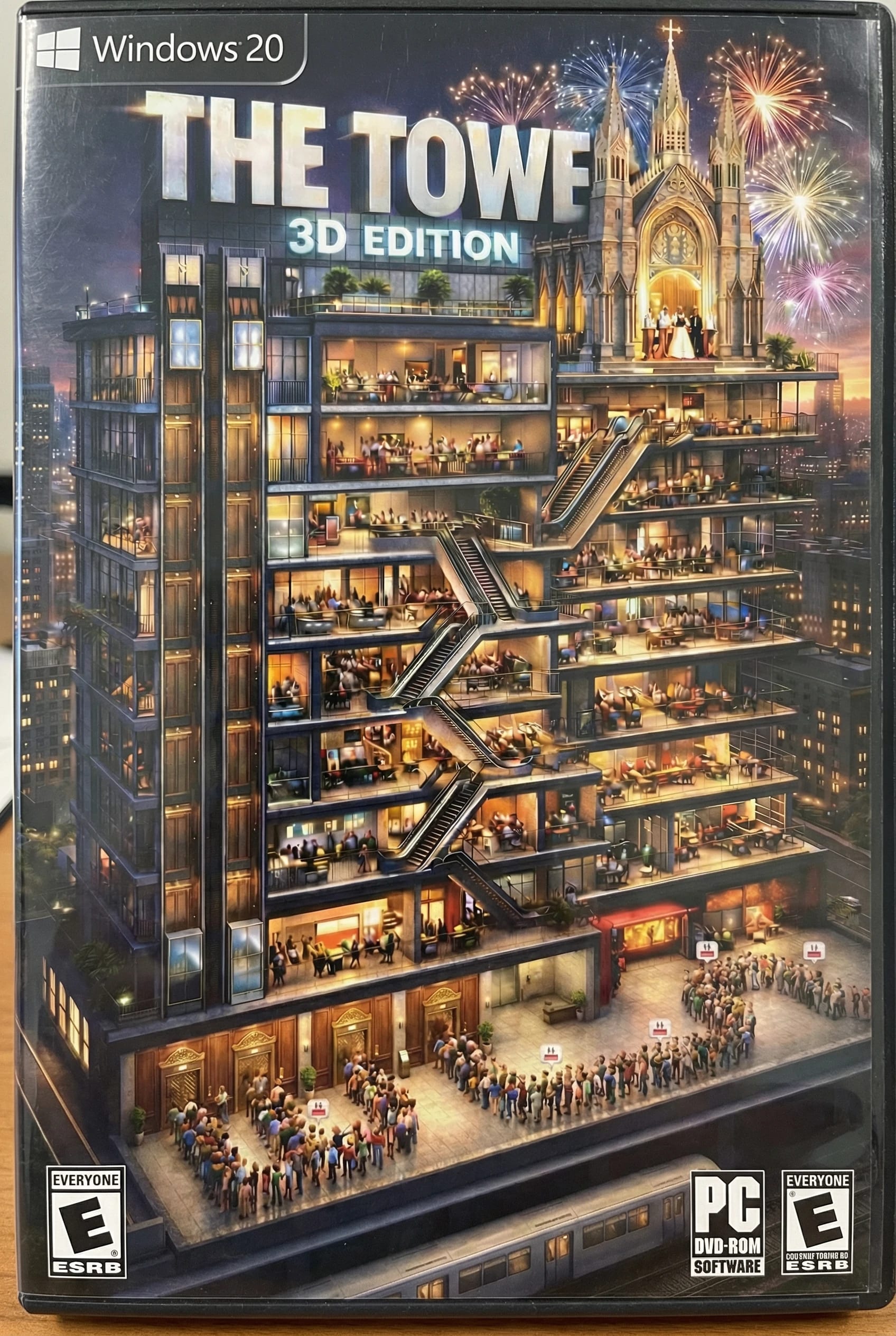 「THE TOWER 3D EDITION」※空想物です | chichi-pui（ちちぷい）AIイラスト専用の投稿＆生成サイト