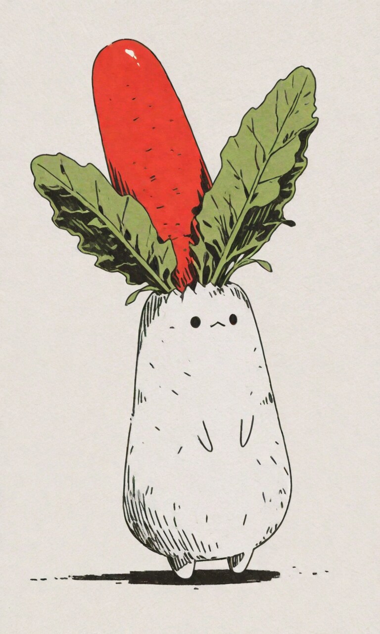 大根 | chichi-pui（ちちぷい）AIイラスト専用の投稿＆生成サイト