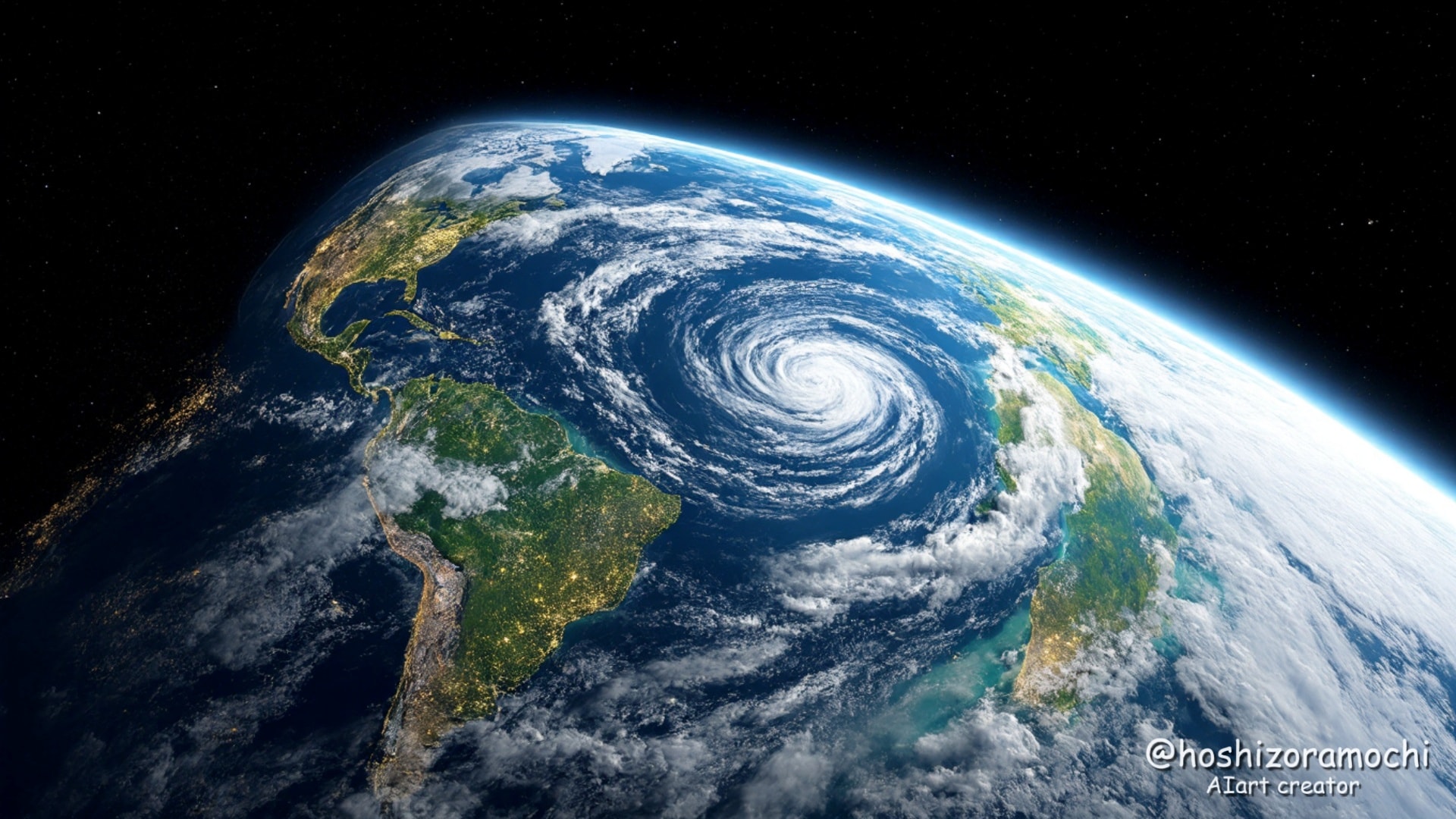 蒼き生命の揺籃〜地球 | chichi-pui（ちちぷい）AIグラビア・AIフォト専用の投稿＆生成サイト