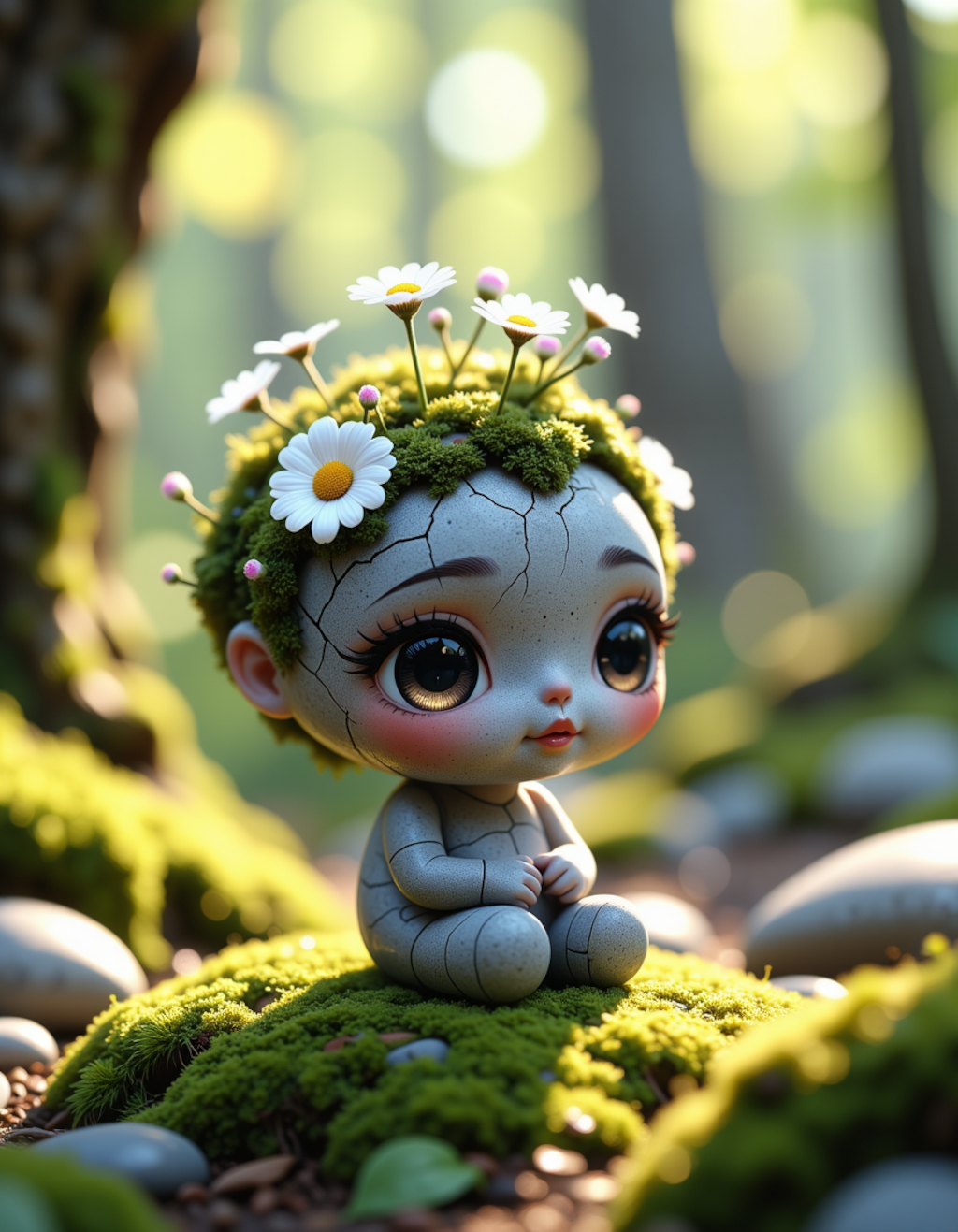 石ころの妖精（別名 偏在の妖精） | chichi-pui（ちちぷい）AIイラスト専用の投稿＆生成サイト