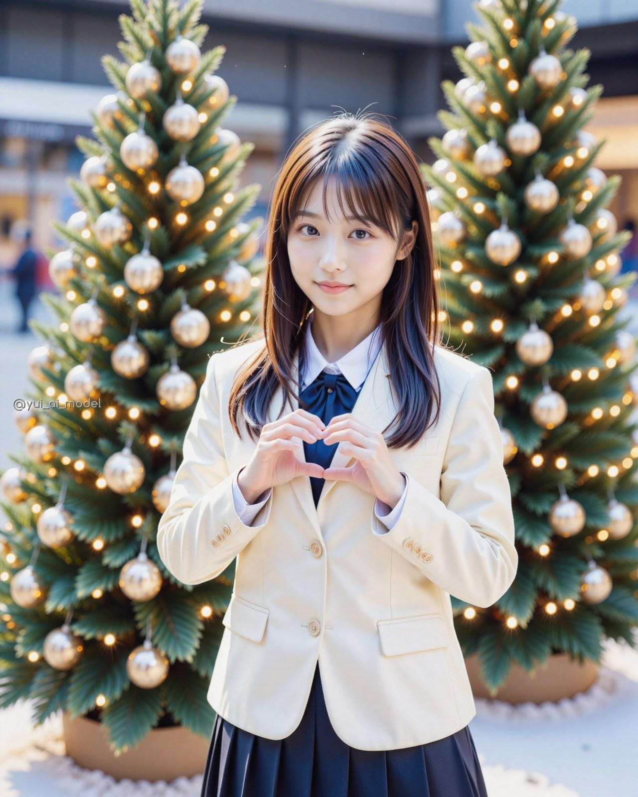 メリークリスマス！ beauty-434 | chichi-pui（ちちぷい）AIグラビア・AIフォト専用の投稿＆生成サイト