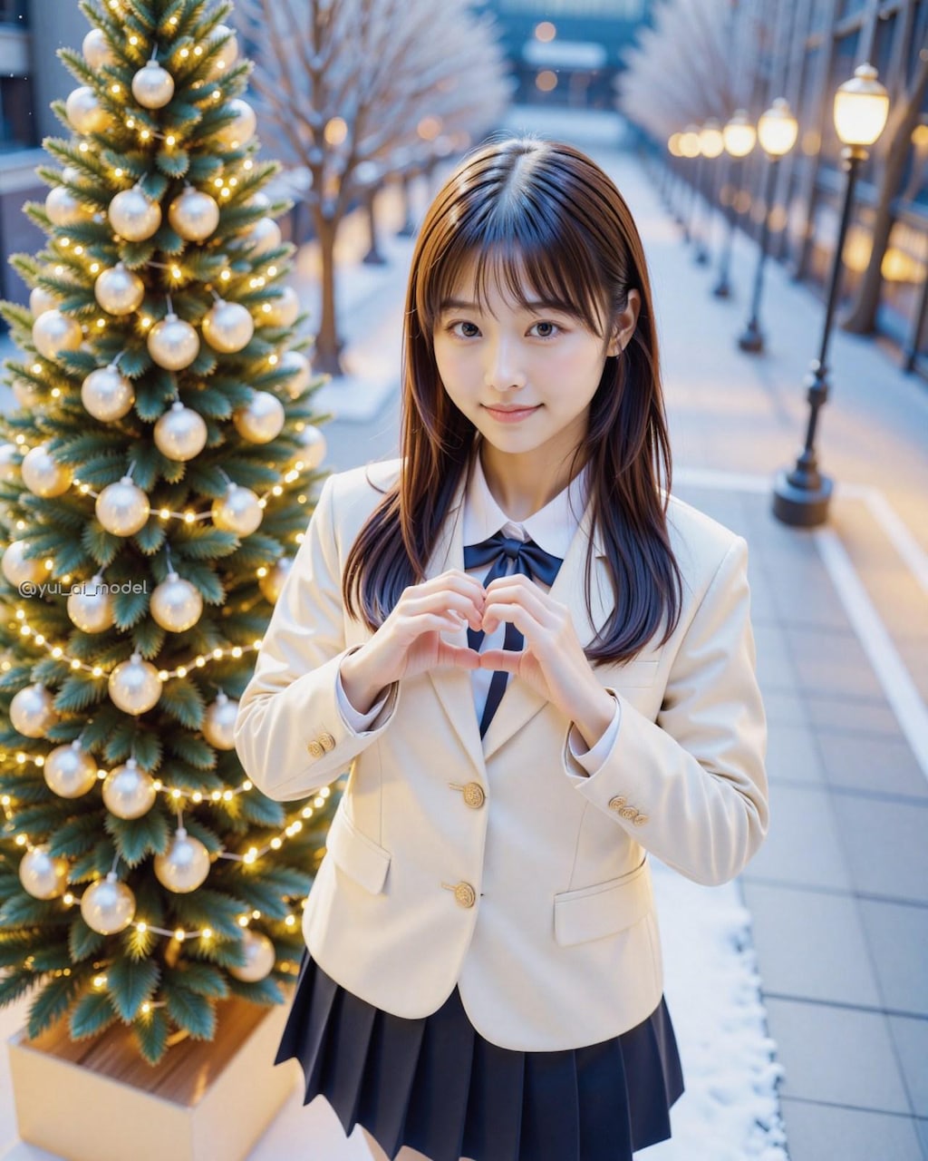 メリークリスマス！ beauty-434 | chichi-pui（ちちぷい）AIグラビア・AIフォト専用の投稿＆生成サイト