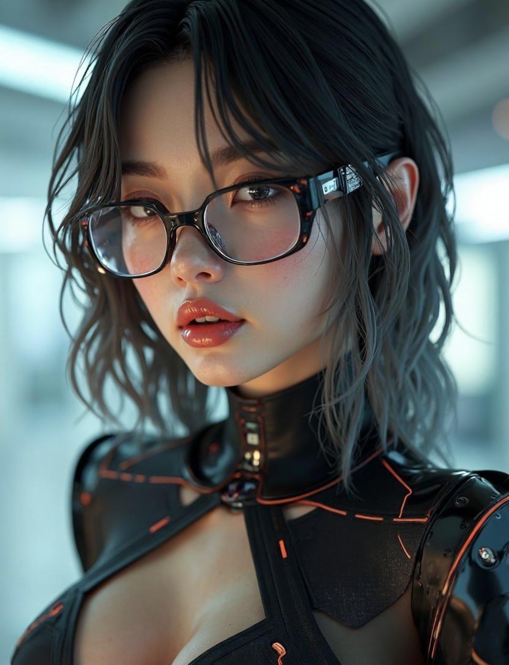 Spellai GIRL AR-HUDグラス | chichi-pui（ちちぷい）AIグラビア・AIフォト専用の投稿＆生成サイト
