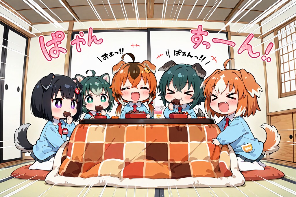 2月14日はバレンタインデー、チョコレートの日、ネクタイの日 | chichi-pui（ちちぷい）AIイラスト専用の投稿＆生成サイト