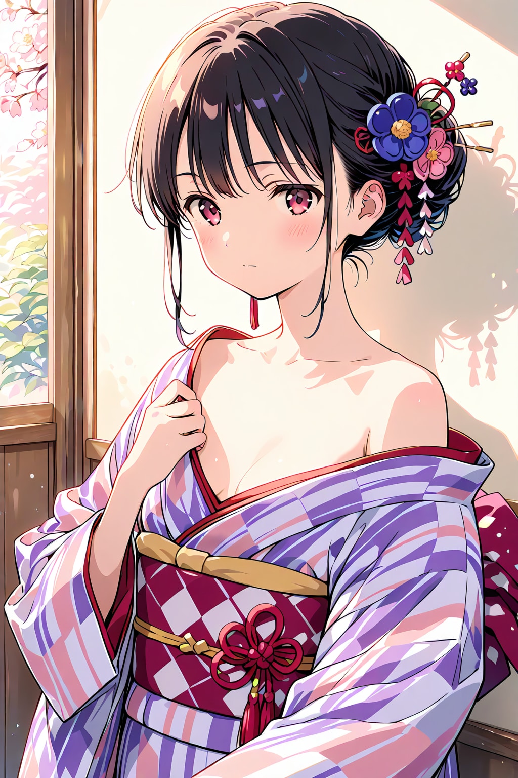 着物姿の少女(HARPY)(9) | chichi-pui（ちちぷい）AIイラスト専用の投稿＆生成サイト