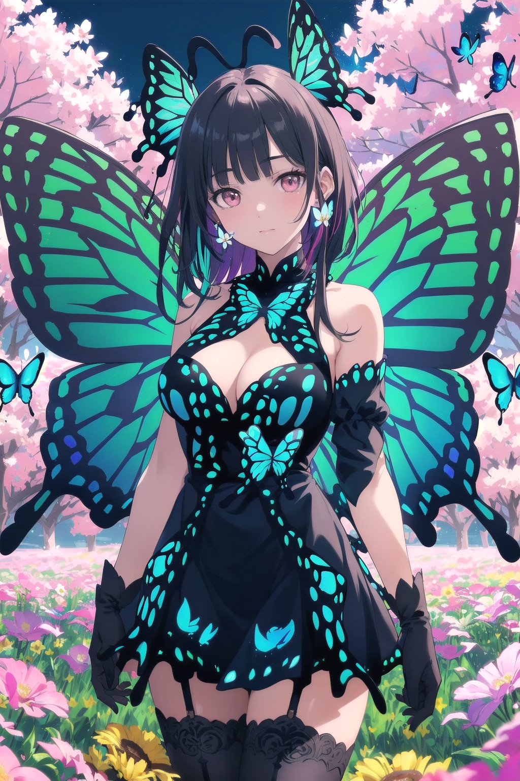 バタフライギャルズ23 | chichi-pui（ちちぷい）AIイラスト専用の投稿＆生成サイト