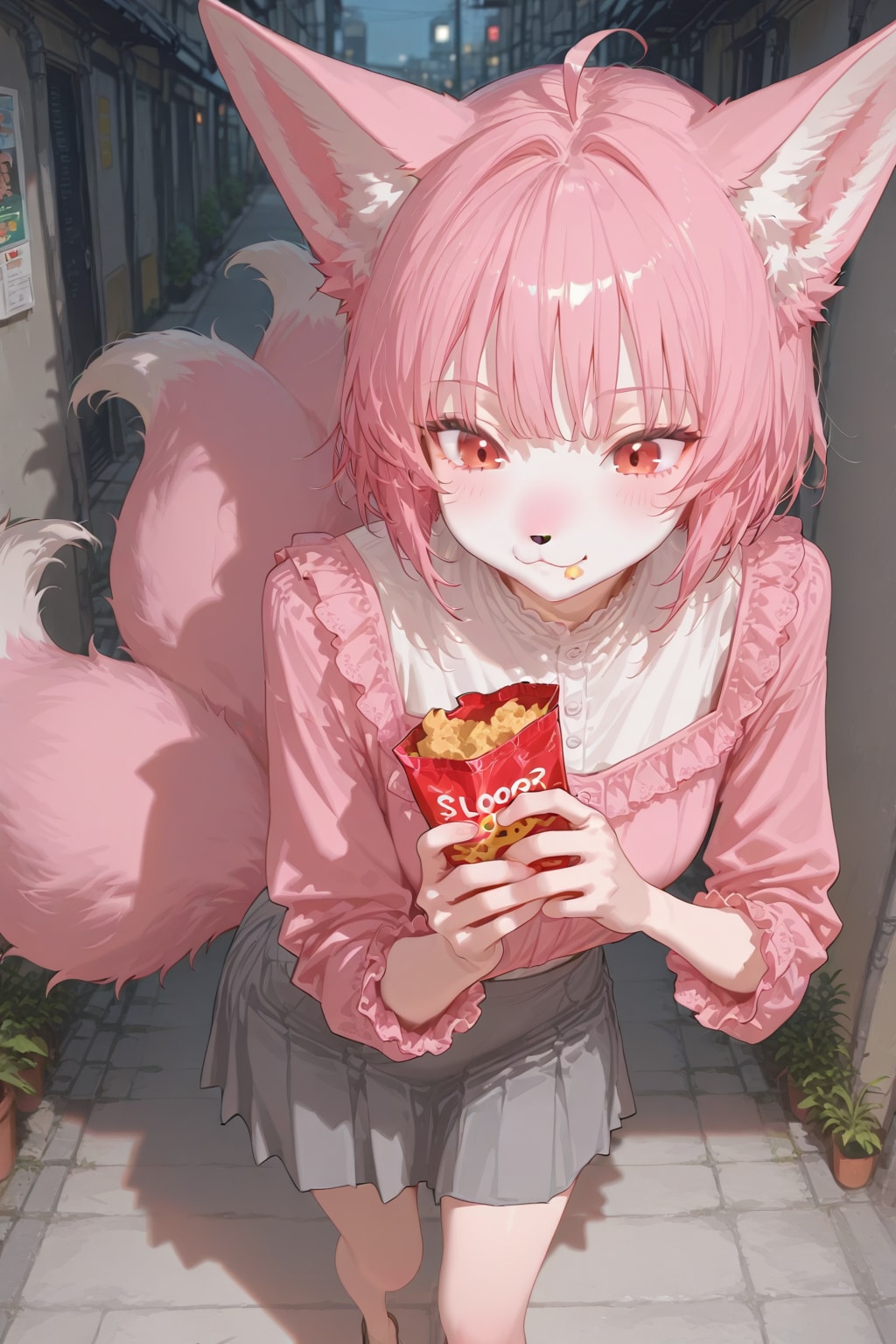 HMM, Taste great! | ちちぷいAIイラスト