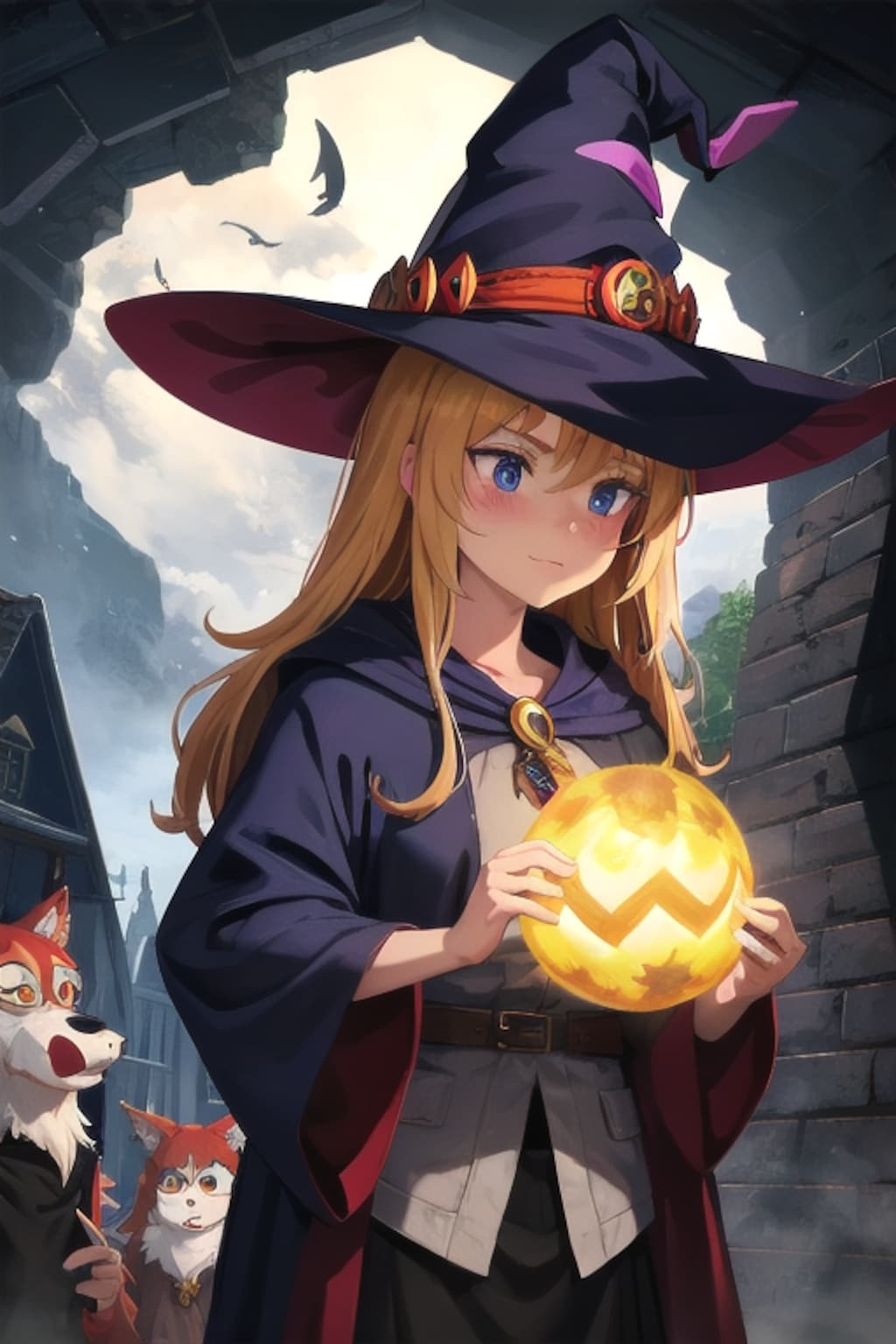 魔女・魔道士・魔狼 《Rod Serling's Triple W》 | chichi-pui（ちちぷい）AIイラスト専用の投稿＆生成サイト