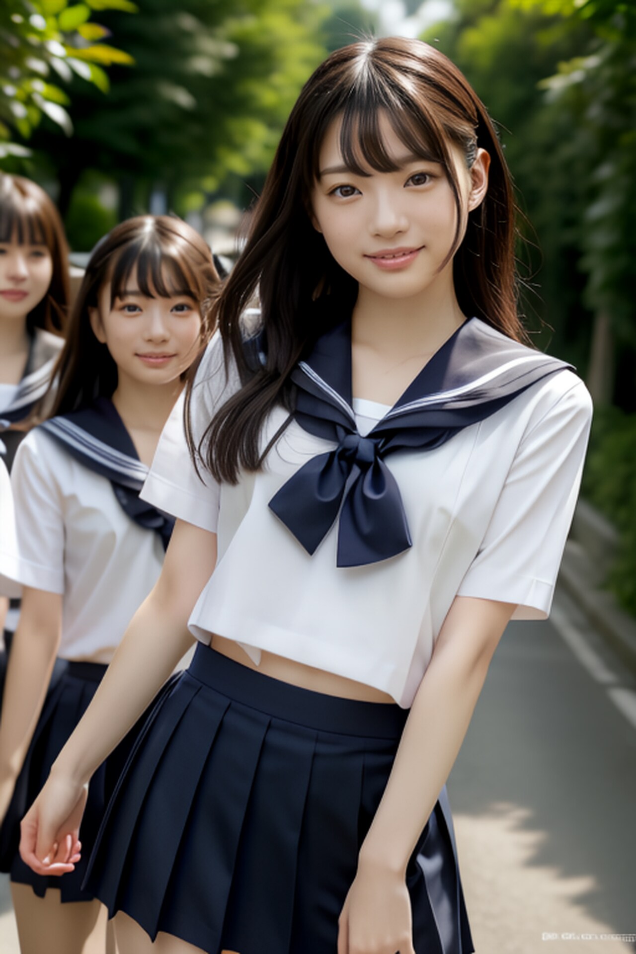 【全年齢】「通学」のAIフォト（グラビア） 118件 | chichi-pui（ちちぷい）AI画像専用の投稿＆生成サイト