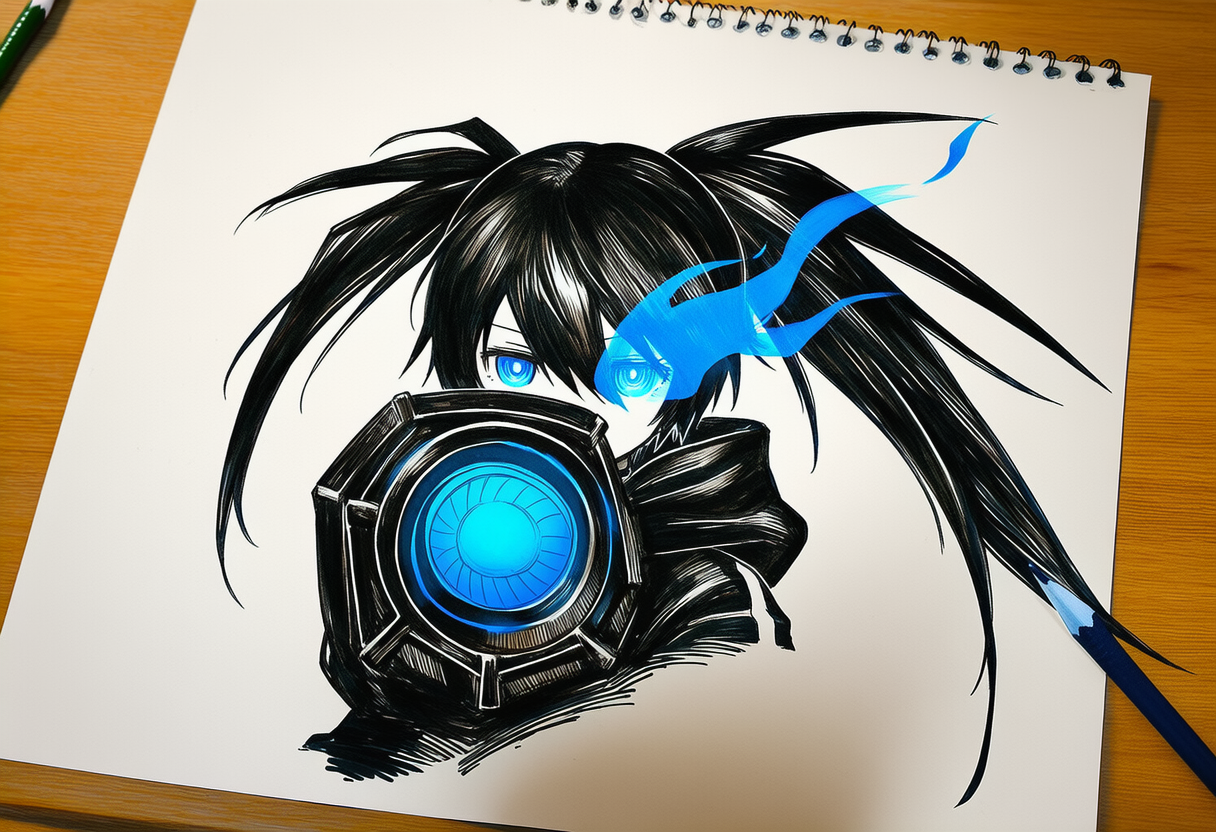 V4,5 ブラックロックシューター マーカー | chichi-pui（ちちぷい）AIイラスト専用の投稿＆生成サイト