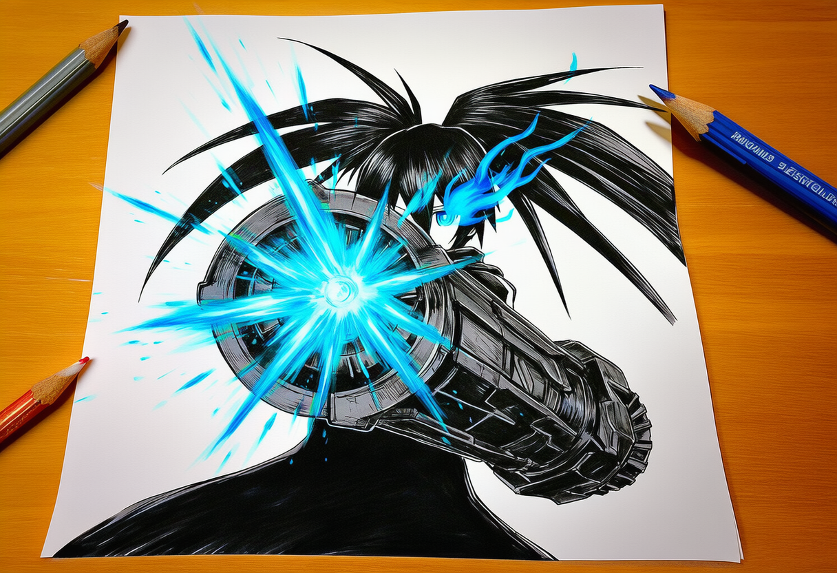 V4,5 ブラックロックシューター マーカー | chichi-pui（ちちぷい）AIイラスト専用の投稿＆生成サイト