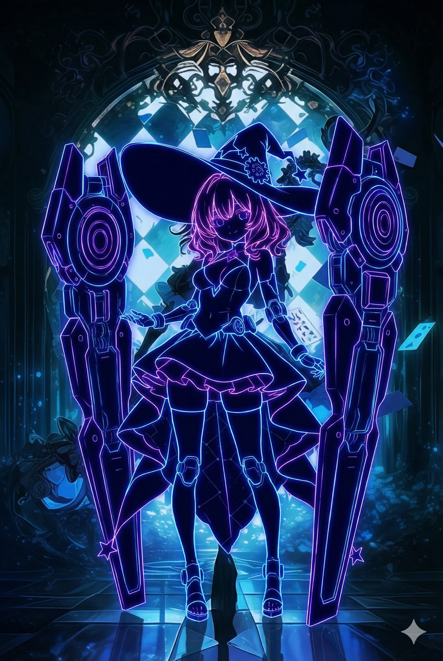 NanoBananaProでネオンアート | chichi-pui（ちちぷい）AIイラスト専用の投稿＆生成サイト