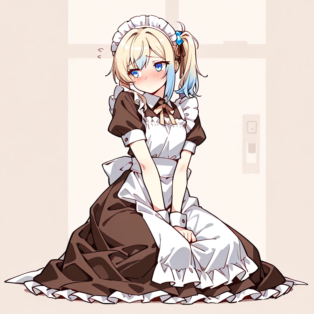 うちの子（リファイン）（メイドコス） | chichi-pui（ちちぷい）AIイラスト専用の投稿＆生成サイト