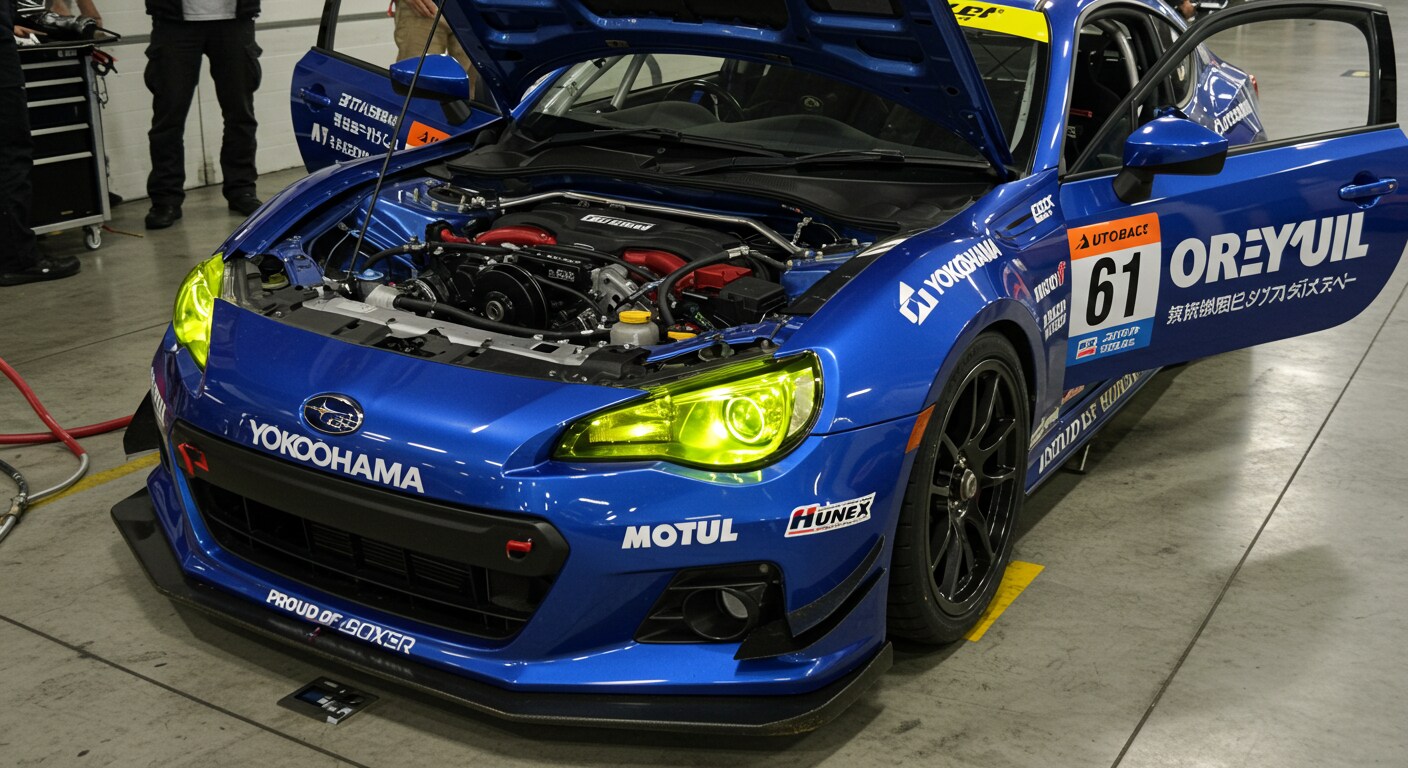 BRZレーシングカー | chichi-pui（ちちぷい）AIグラビア・AIフォト専用の投稿＆生成サイト