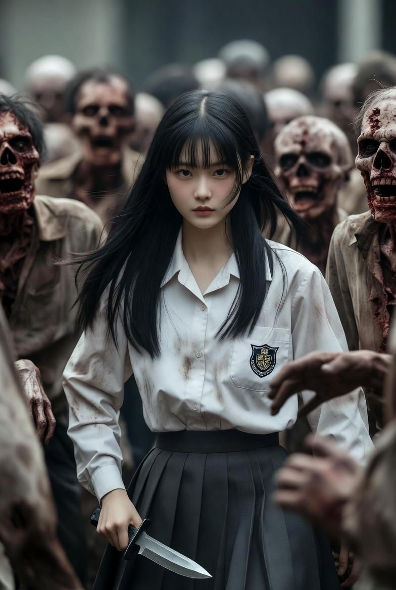 私は“この子”と生き残る | chichi-pui（ちちぷい）AIグラビア・AIフォト専用の投稿＆生成サイト