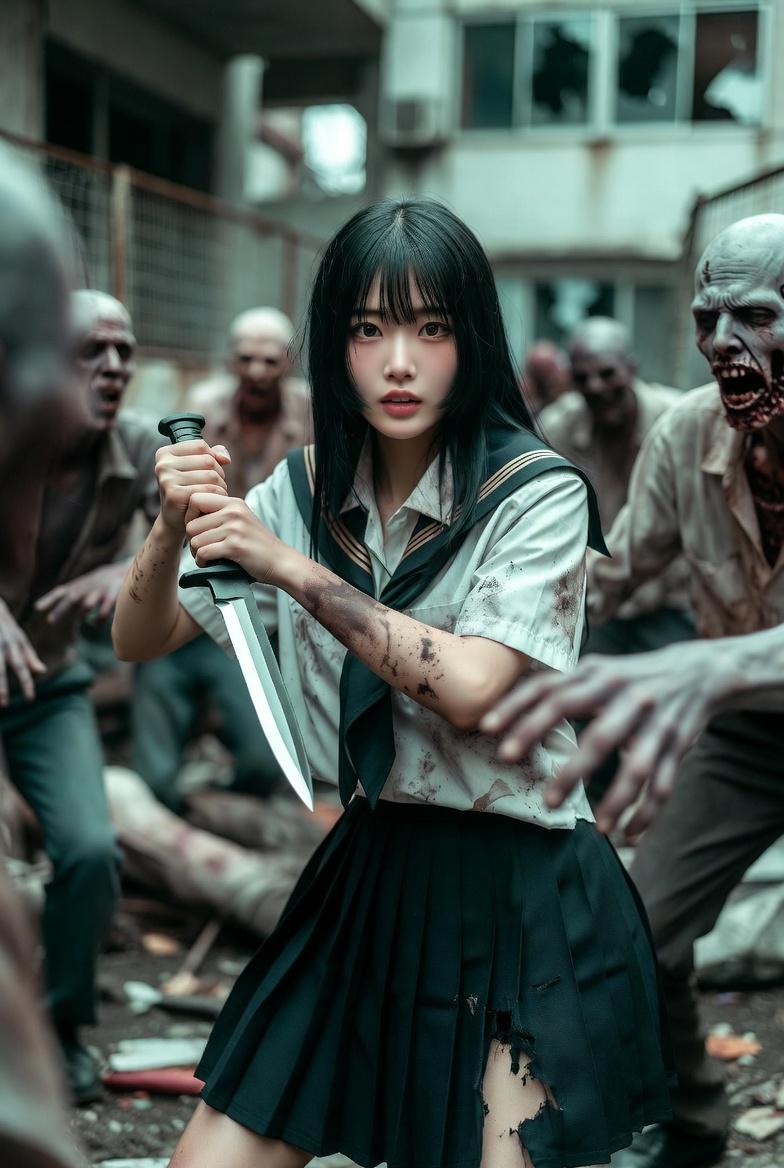 私は“この子”と生き残る | chichi-pui（ちちぷい）AIグラビア・AIフォト専用の投稿＆生成サイト