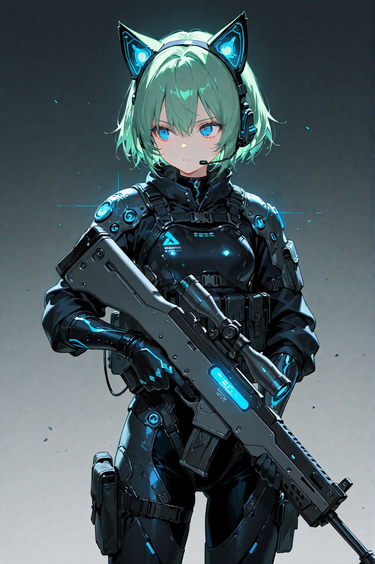 KEMO-X 特殊部隊仕様強化外骨格 【機動戦記モフモフ】 | chichi-pui（ちちぷい）AIイラスト専用の投稿＆生成サイト