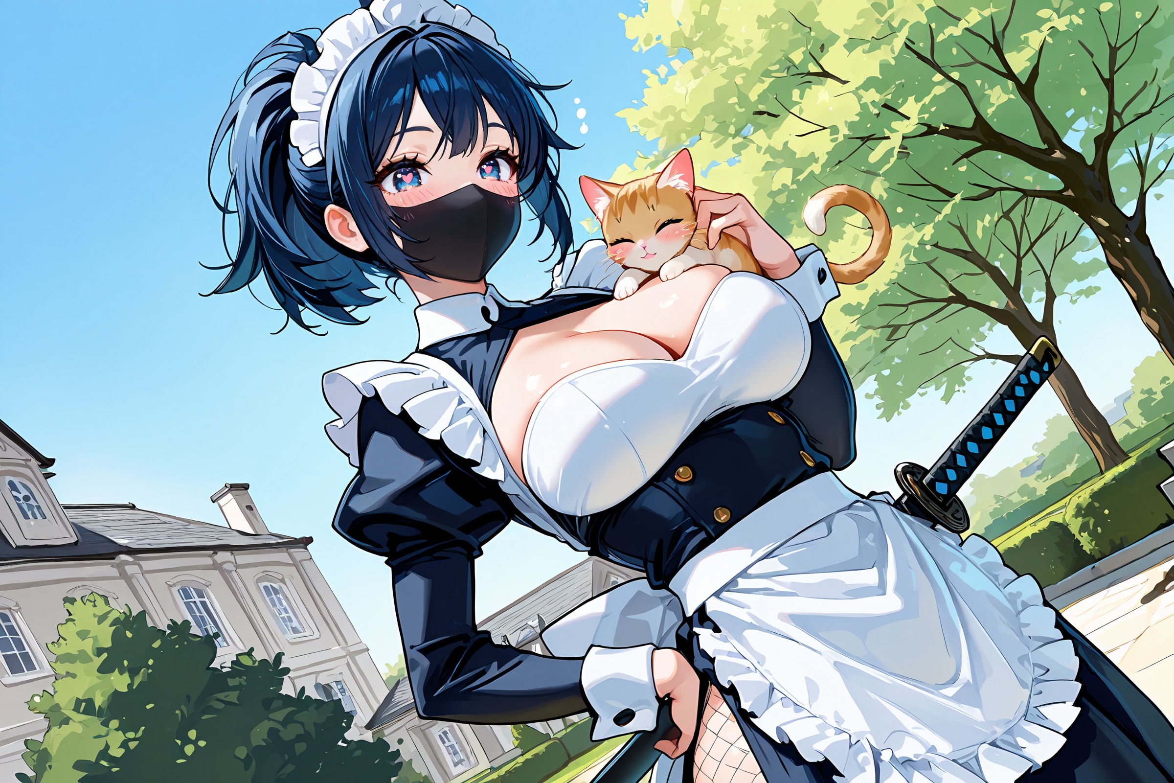 くのいちメイドさん | chichi-pui（ちちぷい）AIイラスト専用の投稿＆生成サイト