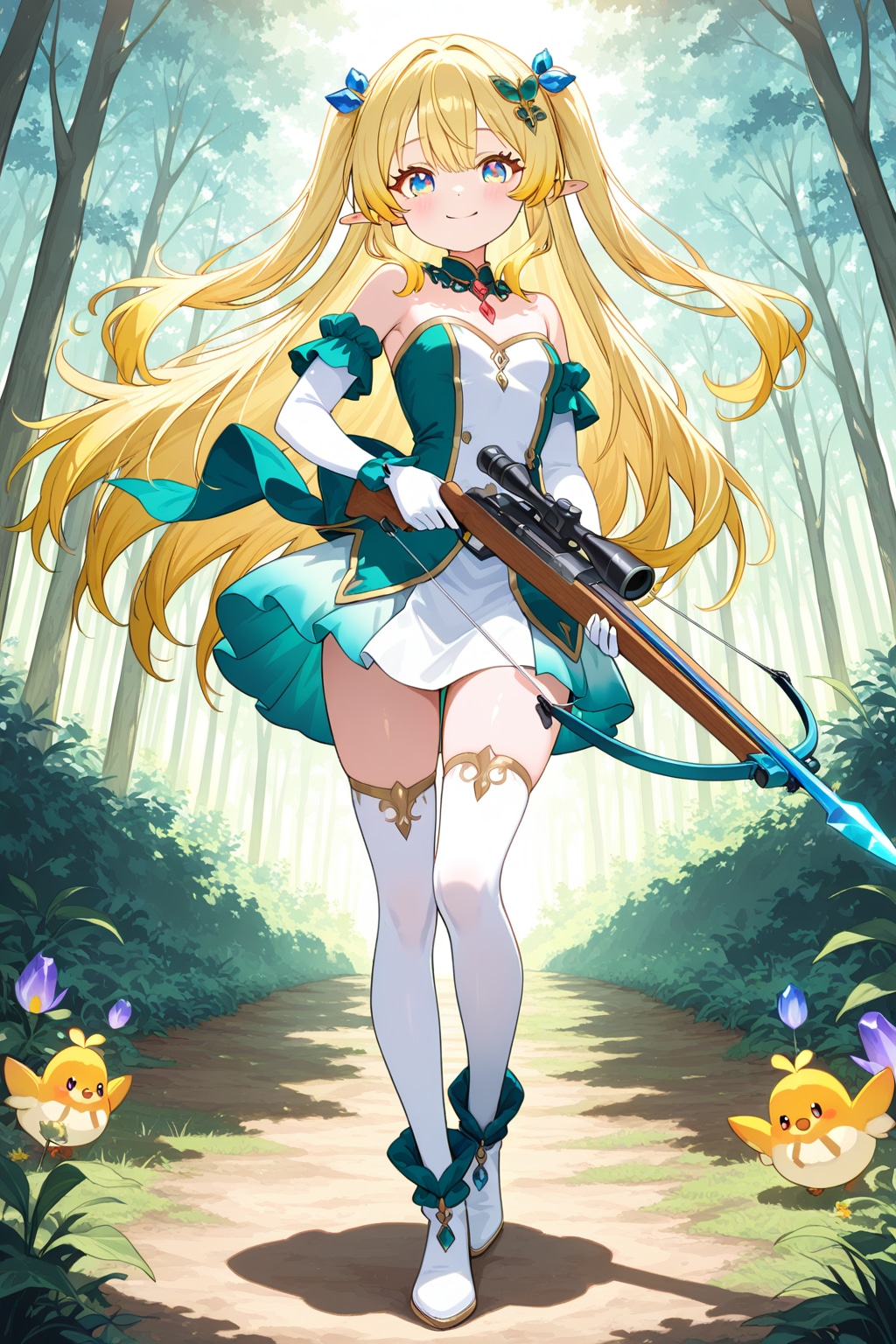 Girls from the elven kingdom | chichi-pui（ちちぷい）AIイラスト専用の投稿＆生成サイト