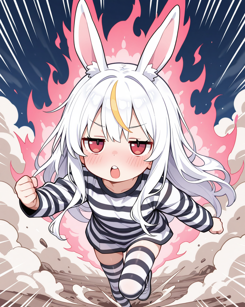 特殊能力「脱兎の如く」Lv2.1 | chichi-pui（ちちぷい）AIイラスト専用の投稿＆生成サイト