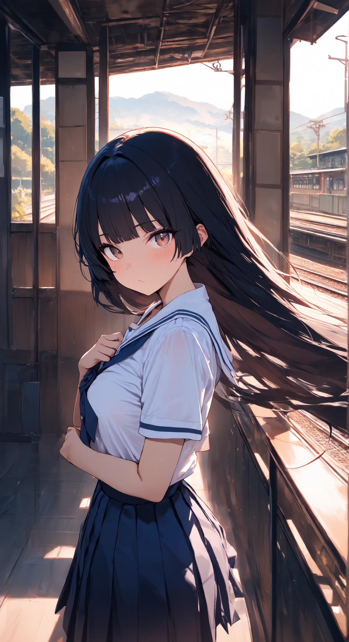 今日のJK！ | chichi-pui（ちちぷい）AIイラスト専用の投稿＆生成サイト