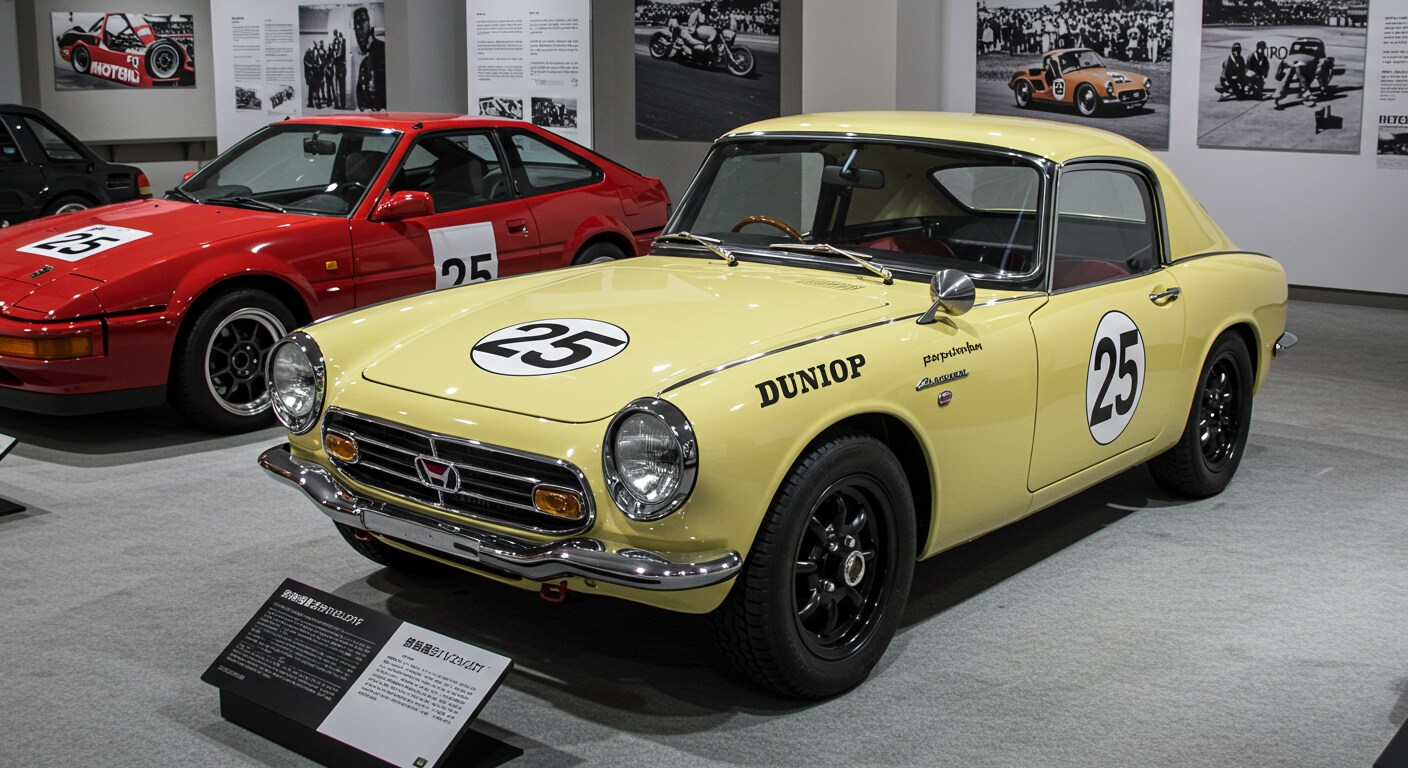 ホンダS800レーシングカー | chichi-pui（ちちぷい）AIグラビア・AIフォト専用の投稿＆生成サイト