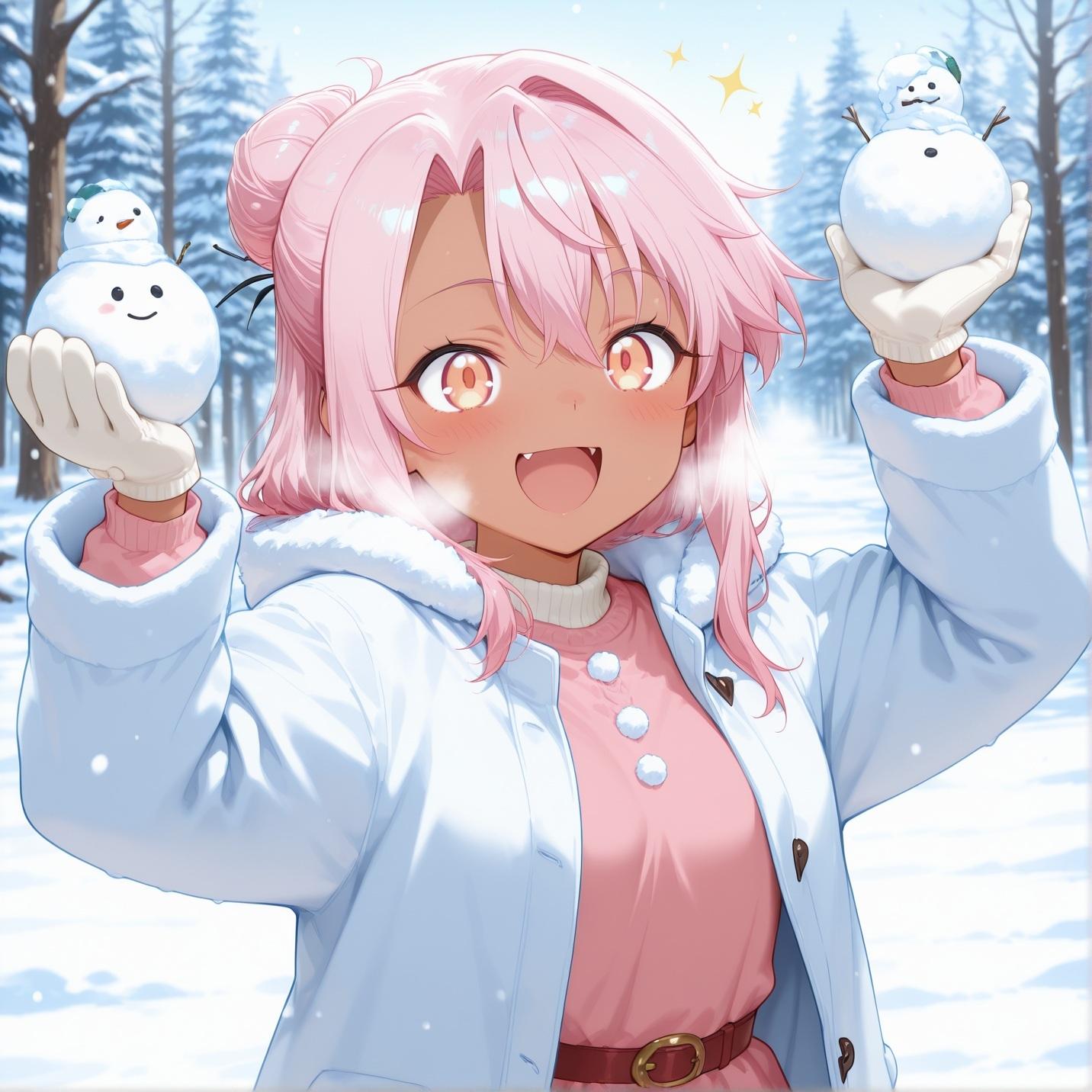 プリズマ☆雪遊び | chichi-pui（ちちぷい）AIイラスト専用の投稿＆生成サイト