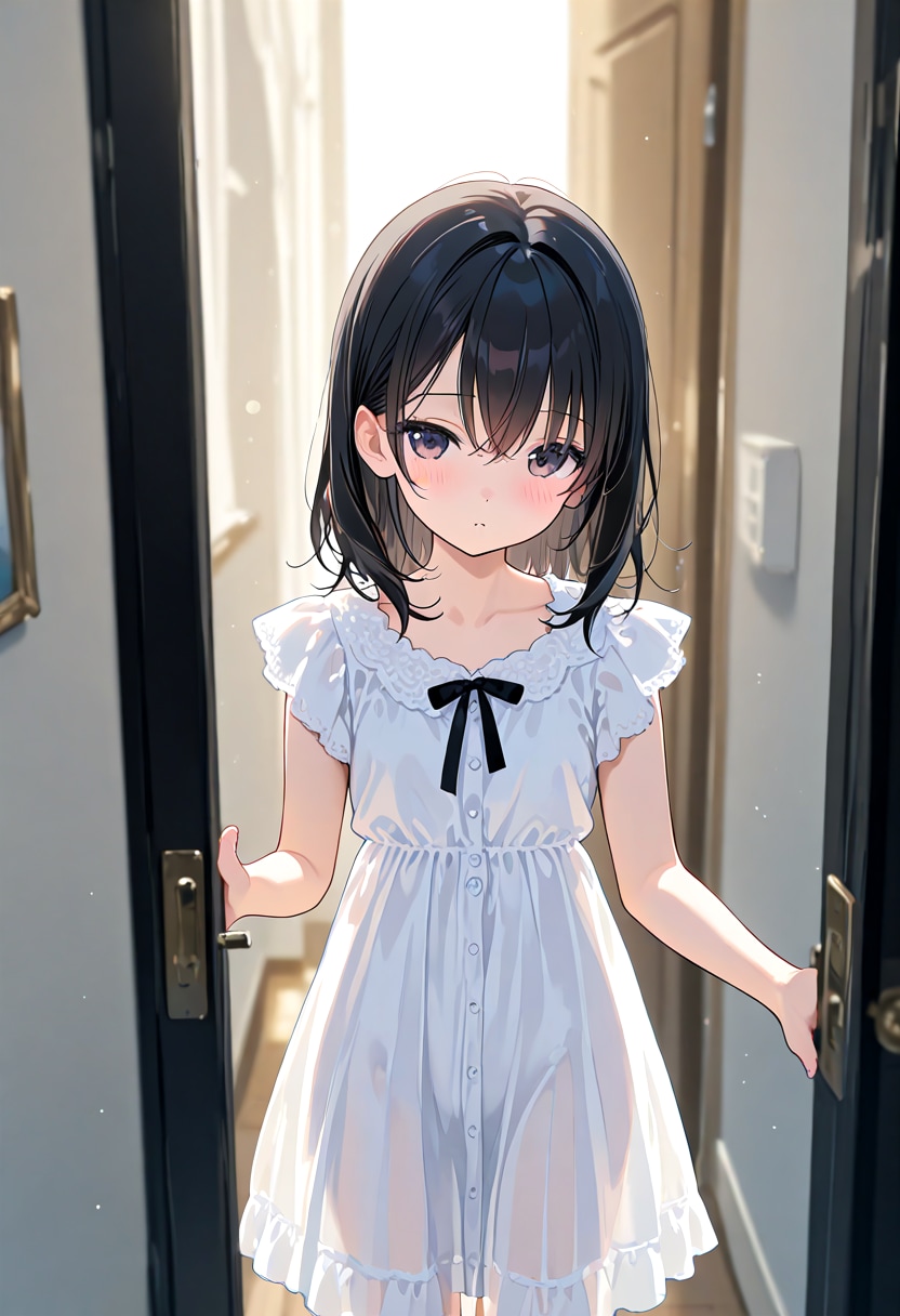 黒髪の美少女(20) | chichi-pui（ちちぷい）AIイラスト専用の投稿＆生成サイト