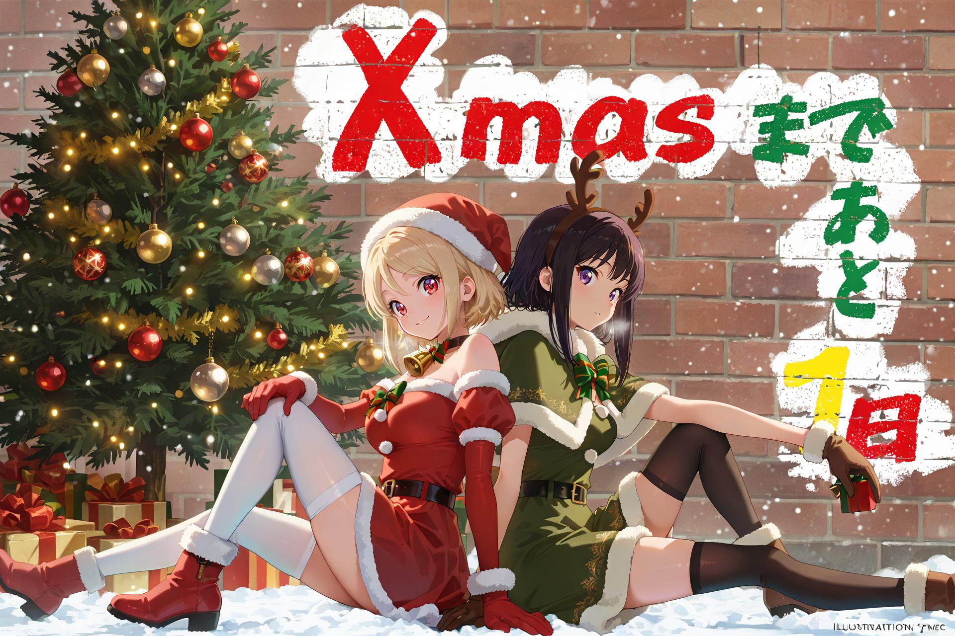 アドベントカレンダー2025『12月24日』 | chichi-pui（ちちぷい）AIイラスト専用の投稿＆生成サイト