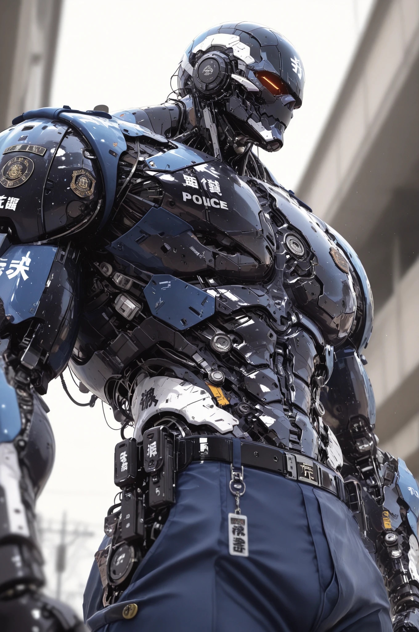 サイボーグポリス | chichi-pui（ちちぷい）AIイラスト専用の投稿＆生成サイト