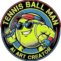 TENNIS BALL MAN | chichi-pui（ちちぷい）AI画像専用の投稿＆生成サイト